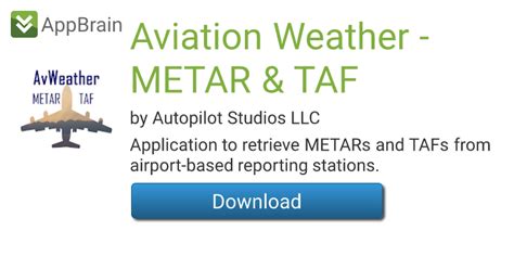 Aviation Weather Metar And Taf For Android Free App Download