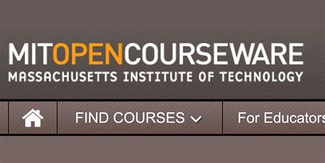 Conoce La Plataforma Mit Open Course Ware Ocw Fundación Carlos Slim