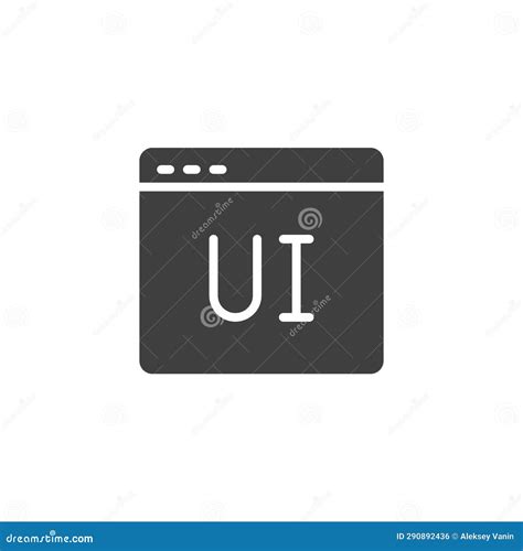 ui web design vector icon stock illustration illustration of single