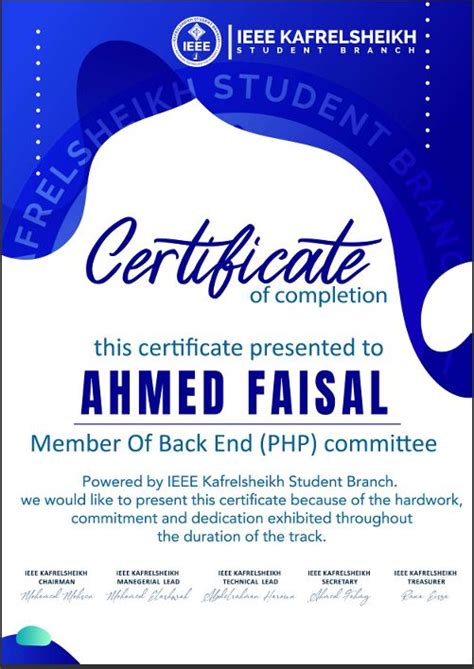 Ieee Php Backenddevelopment Webdevelopment Achievement Learning