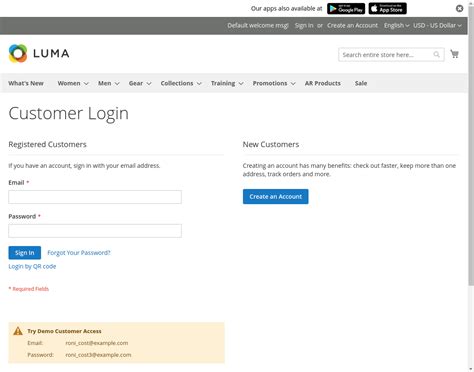 Magento 2 Mobile App Qr Code Login Android Ios Web Sign In Webkul