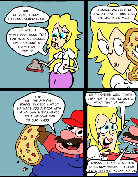 Fat Princess Peach Comic