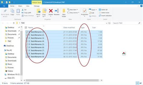 Batch Rename Files And File Extensions In Windows 11