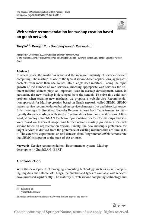 Web Service Recommendation For Mashup Creation Based On Graph Network