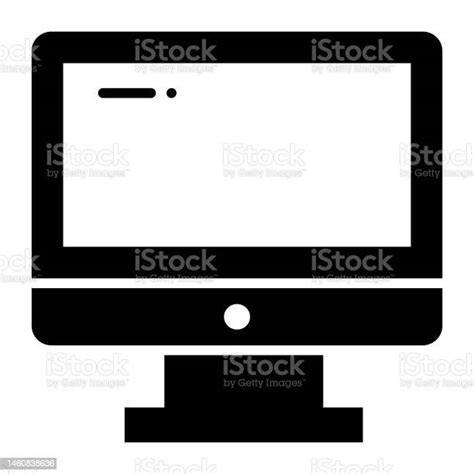 Lcd 흰색 배경에 격리된 모니터 벡터 아이콘 0명에 대한 스톡 벡터 아트 및 기타 이미지 0명 Lcd 벡터 Istock