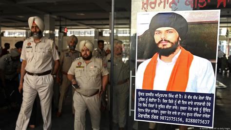 India Police Arrest Fugitive Sikh Separatist Amritpal Singh Dw 04