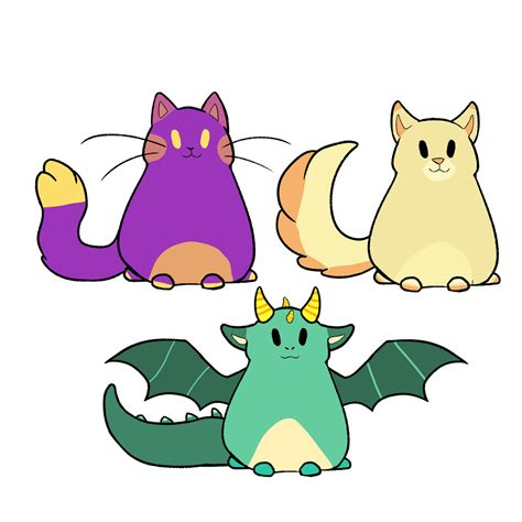 3 Points Cute Blob Adopts Open By Triplestarwand On Deviantart