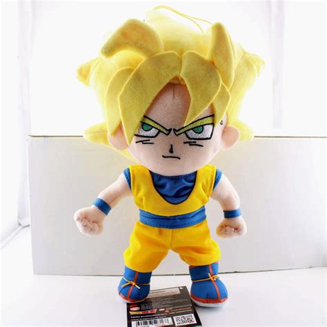 Dragon Ball Z Super Saiyan Goku 10 Plush Stuffed Figure Blueberry Cat