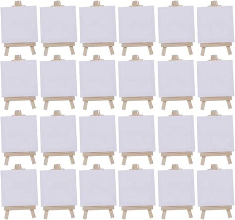 خرید و قیمت بوم سفید خالی 12 ست مینی بوم Toyvian با تخته های پانل بوم