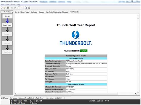 N6463a Thunderbolt 송신기 전기 성능 검증 및 인증 테스트 소프트웨어 단종 키사이트 Keysight