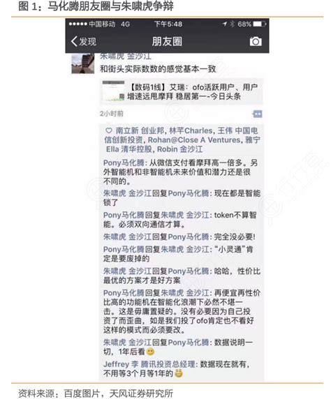 马化腾朋友圈与朱啸虎争辩行行查行业研究数据库