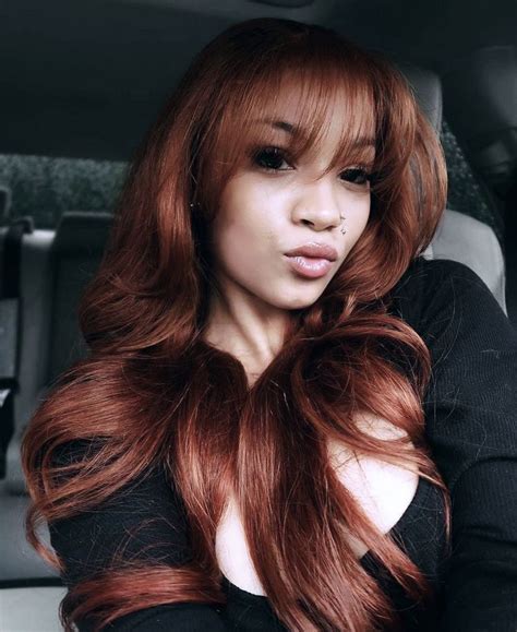 Pin By A Glenn On Hair Hair Styles Ginger Hair Color Front Lace