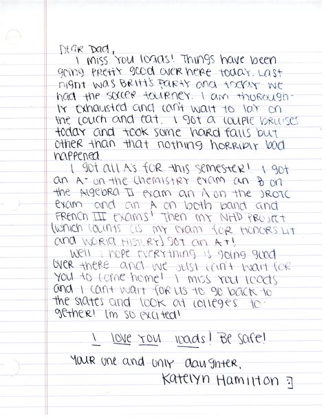 Writing You A Letter Article The United States Army