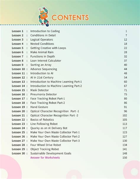 interactive coding ai and robotics book for class 8