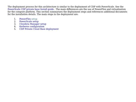 Introduction Cloudera Data Platform Cdp 716 With Powerflex And