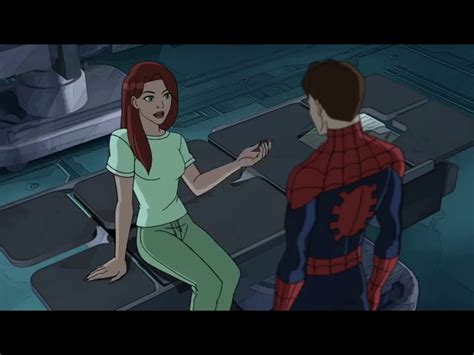 Ultimate Spider Man Mary Jane Kiss