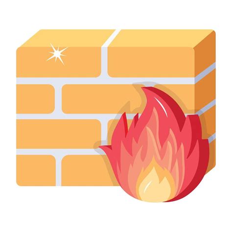 trendy firewall concepts 20613446 vector art at vecteezy
