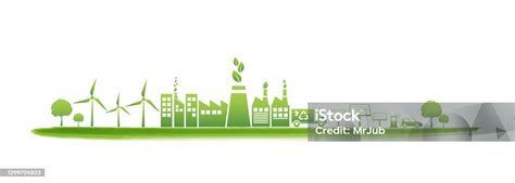 지속가능성 및 그린인더스트리 비즈니스 컨셉 배너 벡터 일러스트 비즈니스에 대한 스톡 벡터 아트 및 기타 이미지 비즈니스