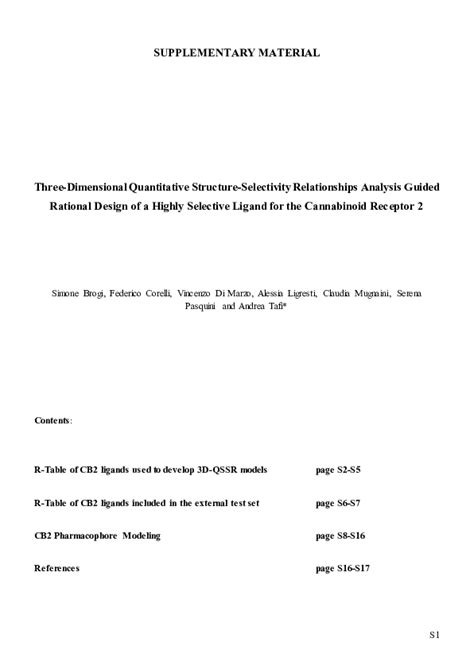Pdf Three Dimensional Quantitative Structureselectivity