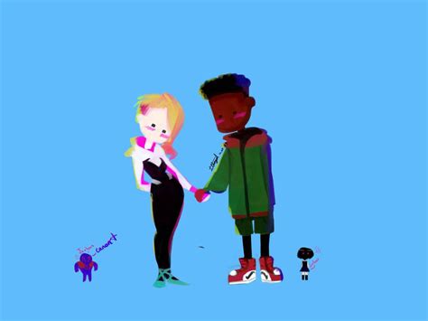 Miles X Gwen By Sethoget On Deviantart