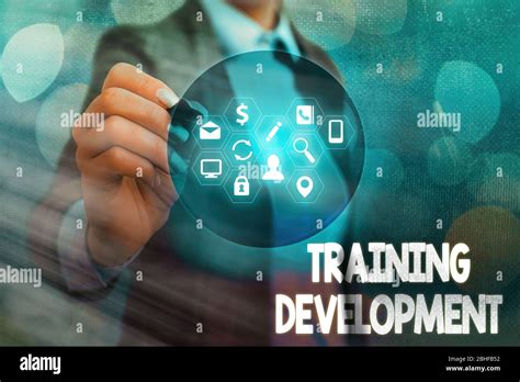 Writing Note Showing Training Development Business Concept For Learn And Expand Skills And