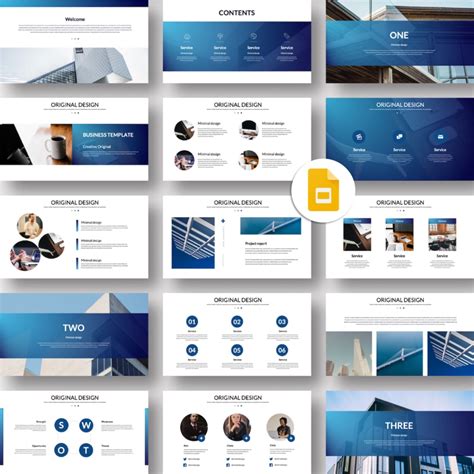 Google Slides Minimalist Creative Professional Report Template Original And High Quality
