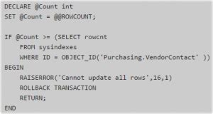 Prevent Accidental Update Or Delete Commands In A SQL Server Table