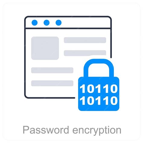 Premium Vector Password Encryption