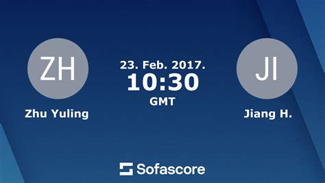 Zhu Yuling Jiang H Live Score Video Stream And H2h Results Sofascore