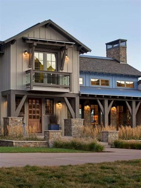 53 Modern Farmhouse Exterior Design Ideas Farmhouse Exterior Design Farmhouse