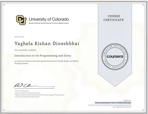 Vaghela Kishan On Linkedin Learning Gamedevelopment Programming Coursera