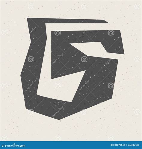 Abstract Application Shape Form Symbol Minimalist Poster Print Template