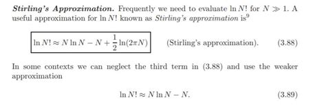 Solved Problem Range Of Applicability Of Stirling S Chegg Com
