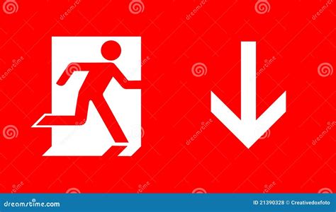 Exit Sign Powerpoint Template 40 Off