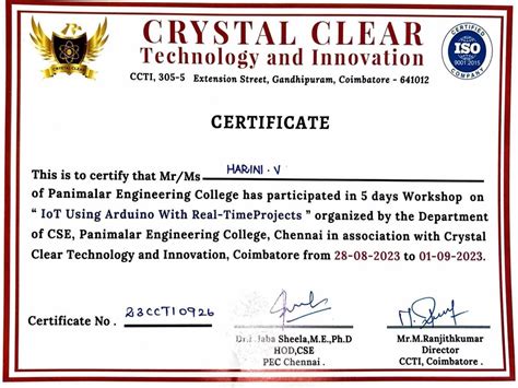 Harini Venkatesan On Linkedin Iot Arduino Realtimeprojects