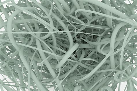 화려한 3d 렌더링입니다 Cgi 구성 지저분한 문자열 기하학적 디자인 텍스처 배경 들 0명에 대한 스톡 사진 및 기타 이미지 Istock