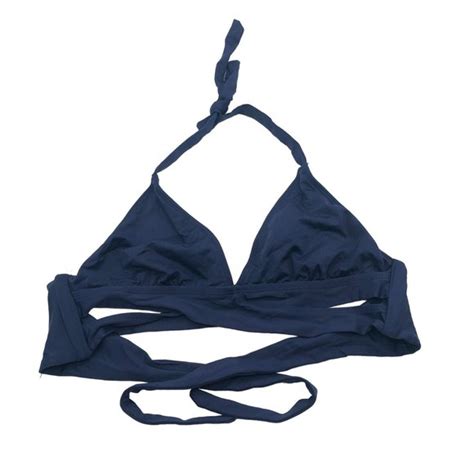 Kona Sol Swim Kona Sol Bikini Top Triangle Bralette Faux Wrap