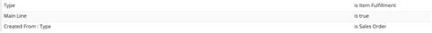 How To Show Line Description For Item Fulfillment Saved Search