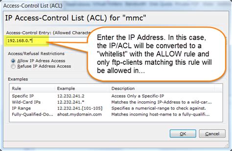 FEATURE IP Based Access Control For Users Groups BulletProof FTP Server