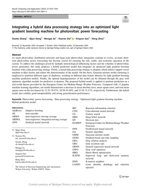 Integrating A Hybrid Data Processing Strategy Into An Optimized Light Gradient Boosting Machine
