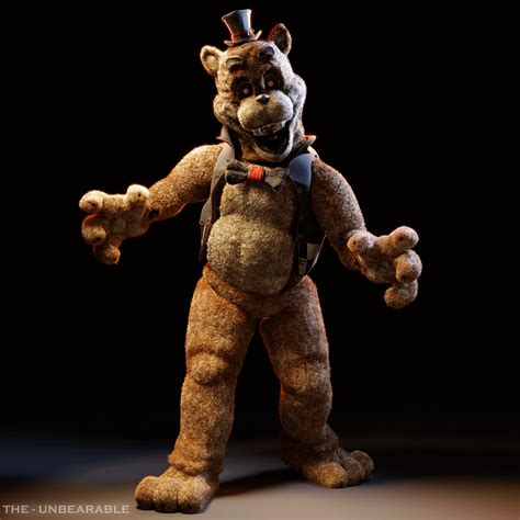 Realistic Freddy V2 Renders Fnaf Blender R Fivenightsatfreddys