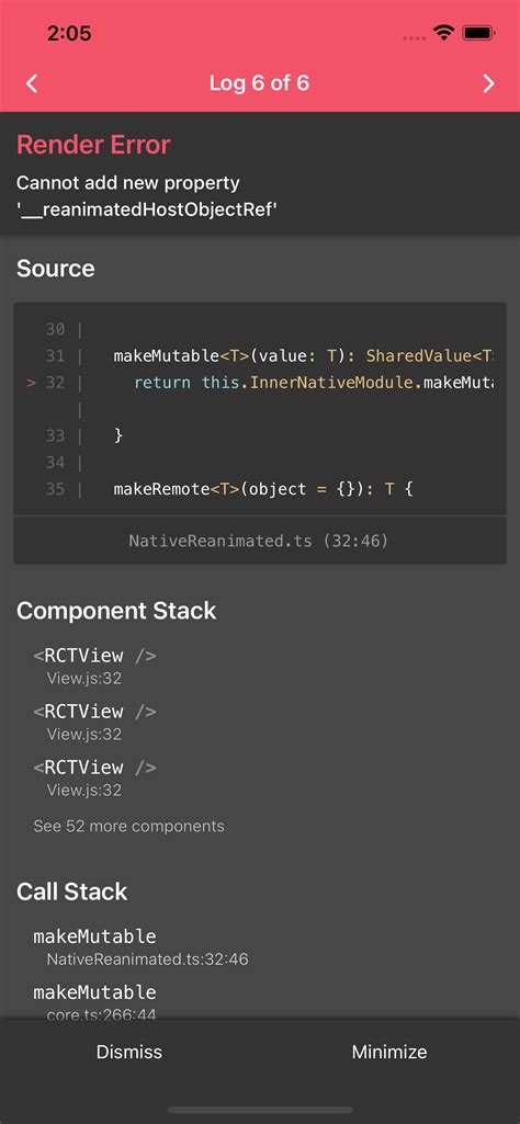 Cannot Add New Property Reanimatedhostobjectref · Issue 296