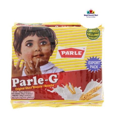 Parle Gluco Orignal Glucose Biscuits 188g Shopee Singapore