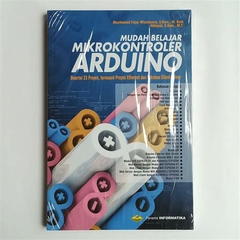 Jual Buku Mudah Belajar Mikrokontroler Arduino Disertai Proyek Wifi Shopee Indonesia