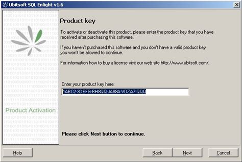 Activating Sql Enlight Sql Enlight