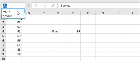 List Of All Named Ranges In A Workbook Myritebook Learn Tutorials