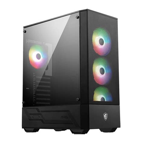 MSI MAG FORGE 112R Tempered Glass Mid Tower ATX Case MAG FORGE 112R Mwave