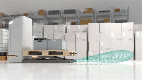 Driverless And Safe Through The Logistics Center With Ultrasonic Sensors