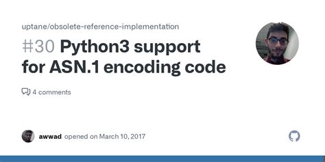 python3 support for asn 1 encoding code · issue 30 · uptane obsolete reference implementation