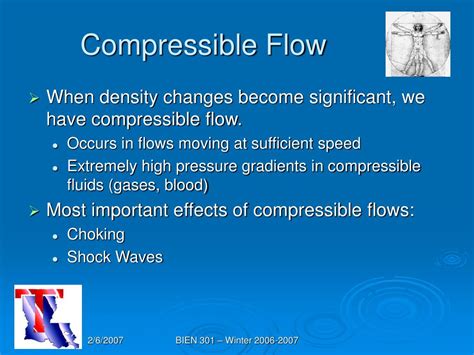 PPT Fluid Mechanics And Energy Transport BIEN 301 Lecture 14 Introduction To Compressible